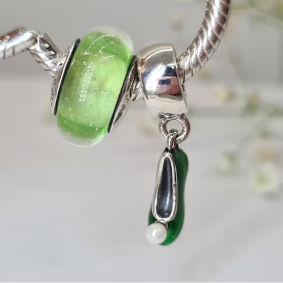 Pandora | Jewelry | Pandora Disney Tinker Bell Shoe And Signature ...